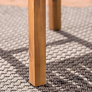 Christopher Knight Home Caribbean Outdoor 30" Acacia Wood Barstools, 2-Pcs Set, Natural Stained