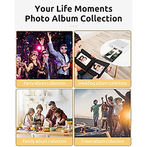 HPRT 4x6'' Portable Photo Printer – Instant Full-Color Photo Printer for Phone/Laptop/MacBook, Bluetooth/USB/WiFi Picture Printer with AR Video Printing, Thermal Dye Sublimation, All-in-One Kit