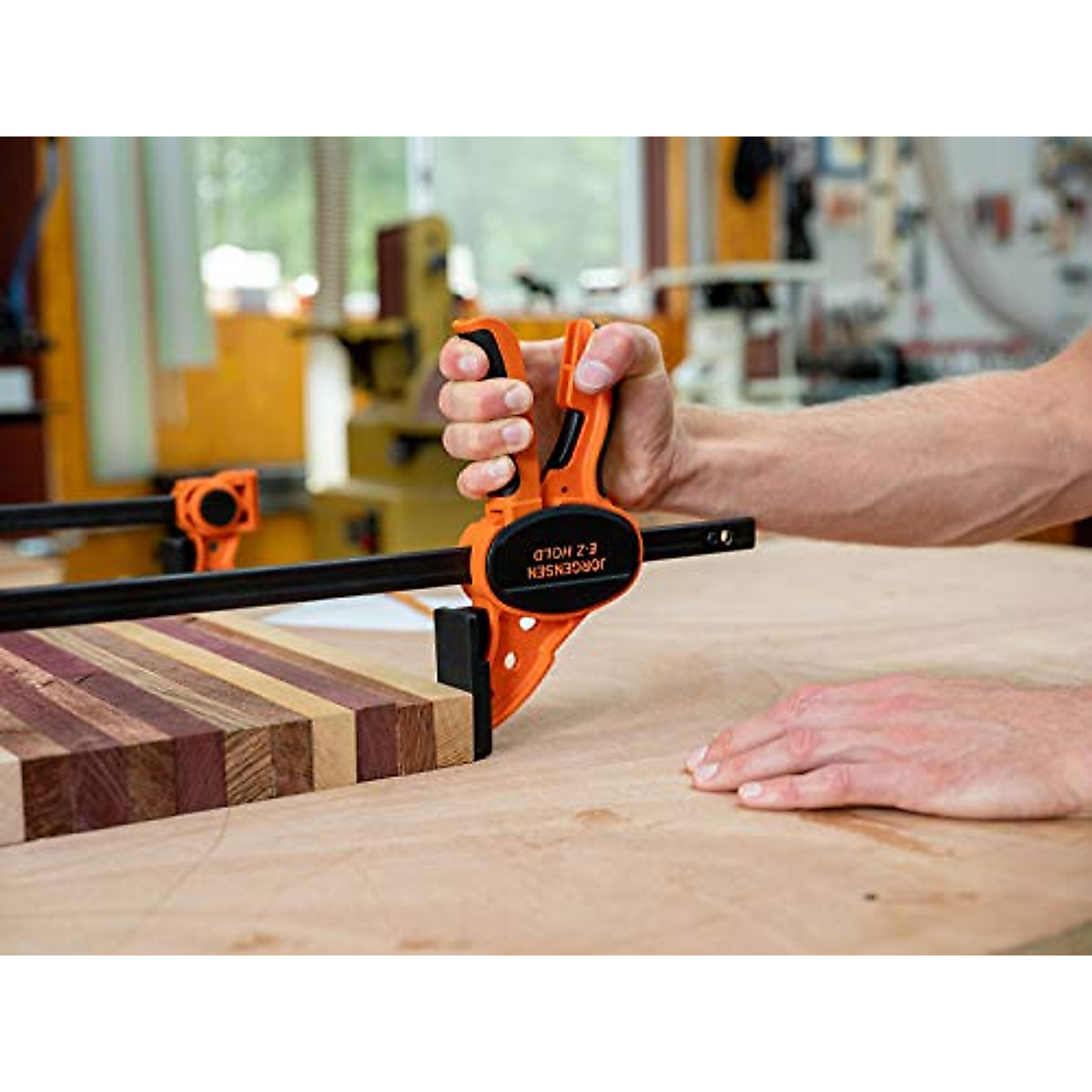 Pony Jorgensen 33406 ISD-3 6-Inch One-Handed Clamp, Orange