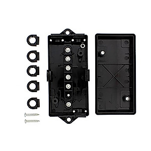 Dumble Electrical Wire Connector Junction Box 1-Pack Trailer, Camper, RV Light 7 Gang/Pole Automotive Wiring Rewiring