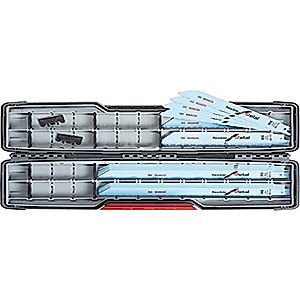 Bosch Accessories 20-Piece Sabre Saw Blade Set, Flexible (for Metal, Accessories for Sabre saws)