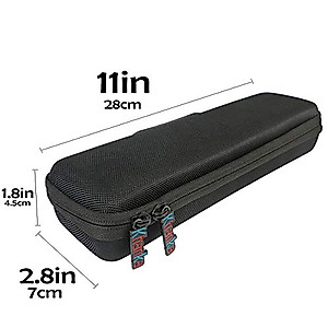 Khanka Hard Travel Case Replacement for Fluke T5-1000/T5-600/T6-1000/T6-600 Electrical Voltage Continuity Current Tester (Black)