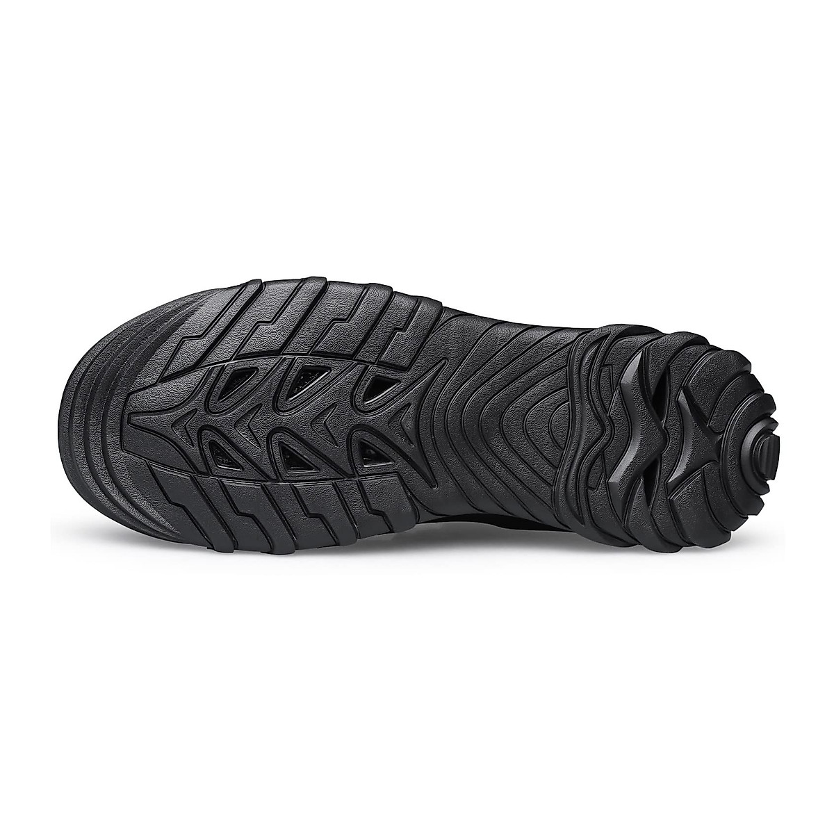 SILLENORTH Mens Womens Water Shoes Quick-Dry Sock Aqua Water Sneakers Slip-on Casual Walking Shoes for Diving Swimming Surfing Yoga Beach Sea Sports Black