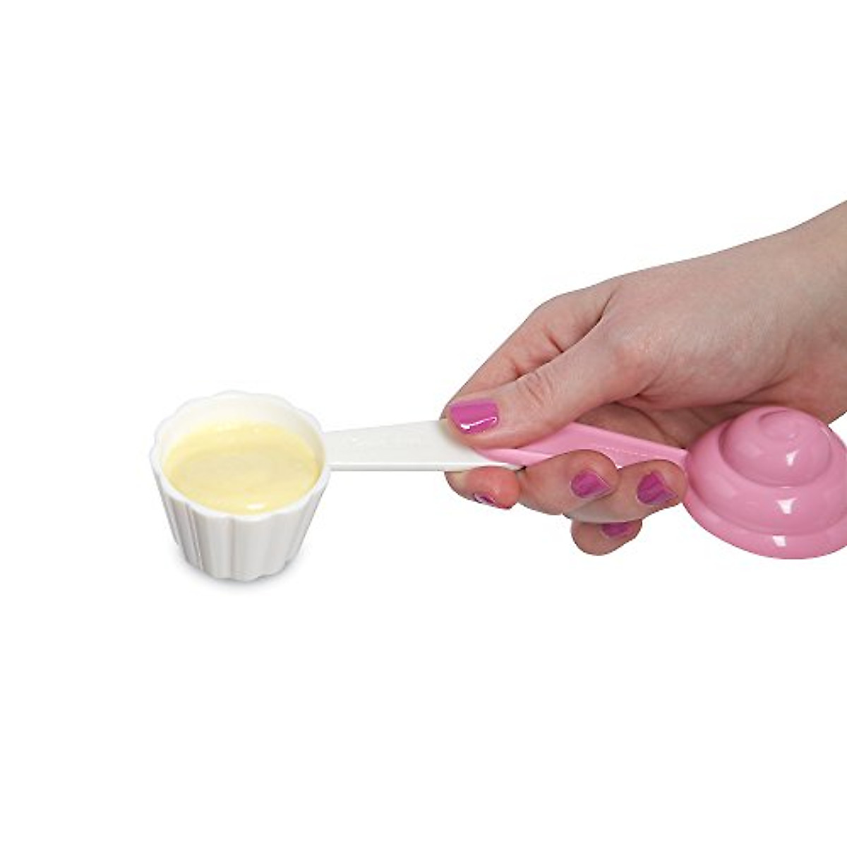Bakelicious Cupcake Batter Spoon, Pink