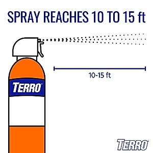 TERRO T1700SR 2 Pack 19 oz Outdoor Ant Killer Spray, White