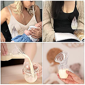 haakaa Manual Breast Pump for Breastfeeding 4oz/100ml