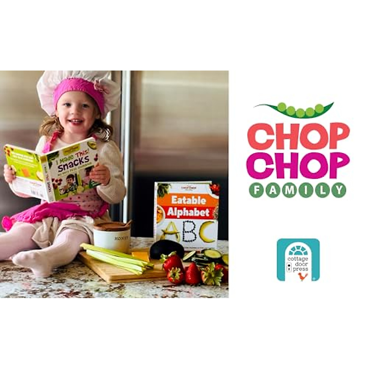 ChopChop I Made This! Snacks Board Book - First Cookbook for Toddlers; Healthy, Easy Snacks for Young Children Learning About Cooking and Healthy Habits (Chopchop Family)
