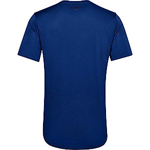 Under Armour Training Vent Short Sleeve, Royal (400)/Black, Medium