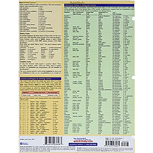 German Verbs: A Quickstudy Language Reference Guide (English and German Edition)