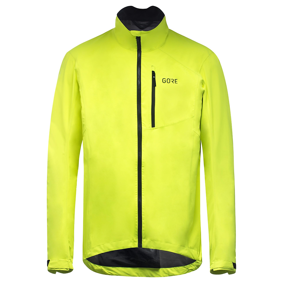 GORE WEAR Men's Gore-tex Paclite Jacket, Neon Yellow, S