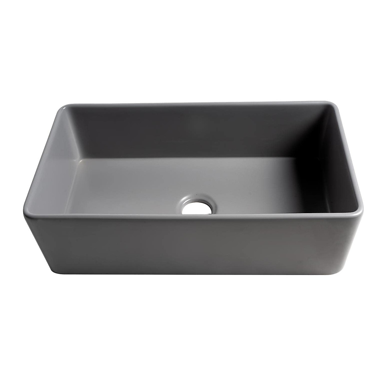 ALFI brand ABF3318S-GM Kitchen Sink, Grey Matte