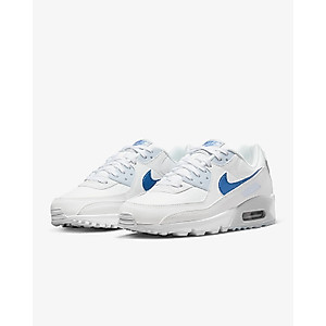 Nike Women Air Max 90 Futura Running Sneaker, White White White 101, 12