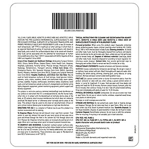 Super Sani-Cloth Germicidal Disposable Wipe - Fast 2-Minute Contact Time, Great for High-Touch Surfaces and Devices - Large Canister, 6 in. x 6.75 in.