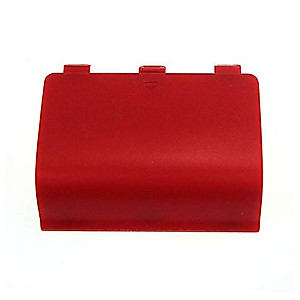 Battery Back Cover Lid Door Case for Xbox One Controller (Red)
