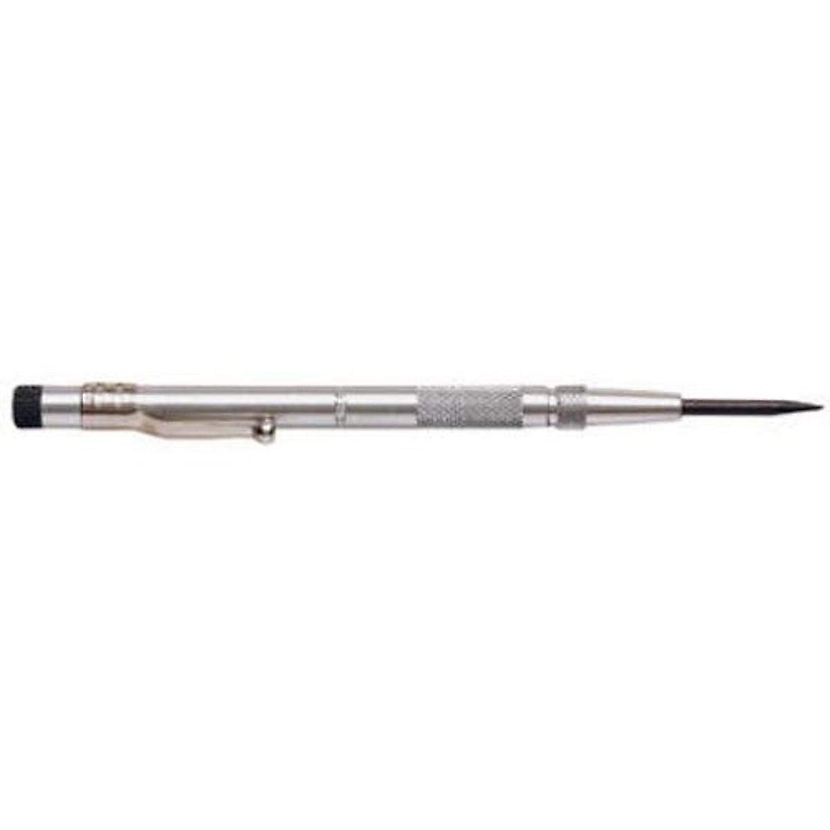 General Tools Pocket Automatic Center Punch #87 & 88CM Tungsten Carbide Scribe and Magnet, Copper