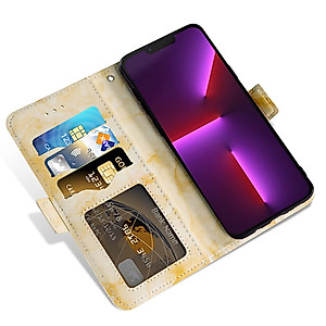 YOUKABEI MojieRy Phone Cover Wallet Folio Case for LG V20, Premium PU Leather Slim Fit Cover for LG V20, 1 Photo Frame Slot, 2 Card Slots, Anti Shocking, Yellow