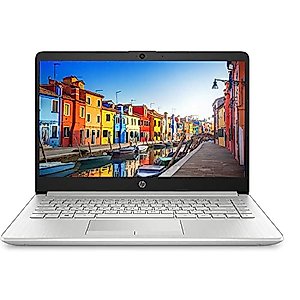 HP 2022 14-inch FHD 1920 x 1080 Laptop PC, AMD Ryzen 3 3250U Dual-Core Processor, 4GB RAM, 1TB Hard Drive, HDMI, AMD Radeon Vega 3 Graphics, Windows 10 Home, Silver(Renewed)