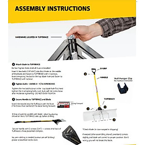The Snowplow "the Original Snow Pusher" 36" Wide Model 50536