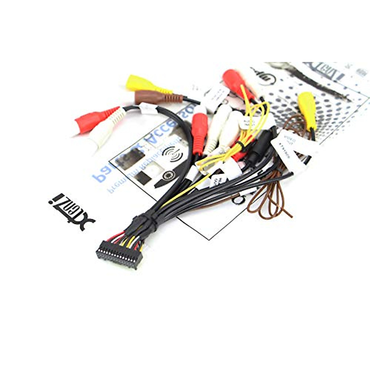 Xtenzi RCA Cord Assembly Harness Car Audio Video Compatible with Pioneer AVIC AVH CDP1803 - XT91909