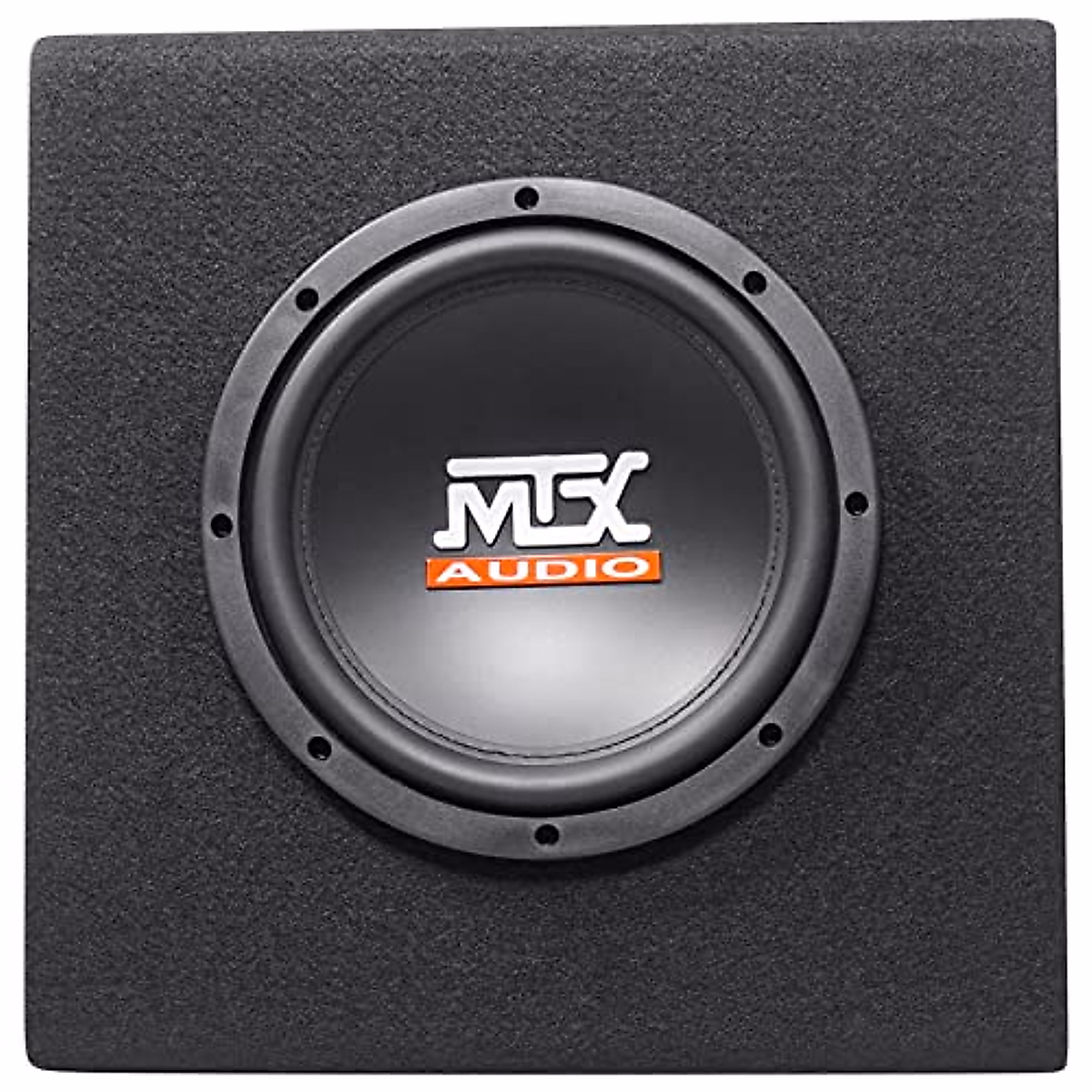 MTX AUDIO RTP8A 8" 120W Car Loaded Subwoofer Enclosure Amplified Box Vented