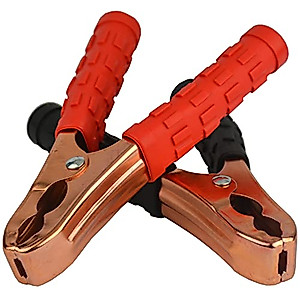 Hot Max 27207 200 Amp Copper Plated Battery Charger Clamps