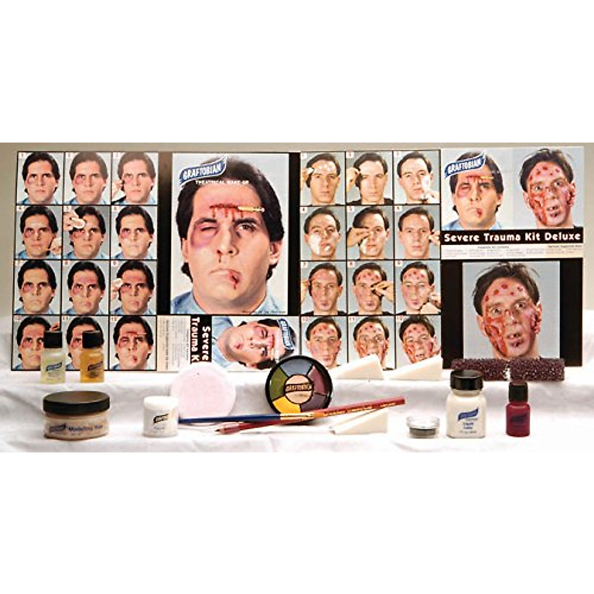 Graftobian Deluxe Severe Trauma Special FX Makeup Kit