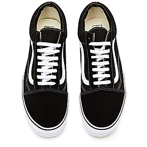 Vans Unisex Old Skool Black/White Skate Shoe 10 Men US / 11.5 Women US