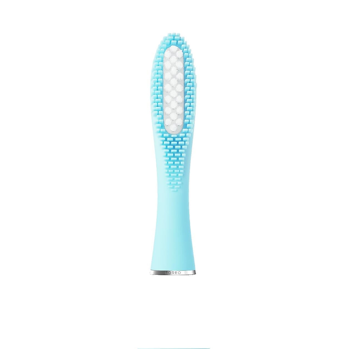 FOREO ISSA Hybrid Wave Brush Head Mint, Medical-Grade Silicone & PBT Polymer Bristles, 6-Months Lasting