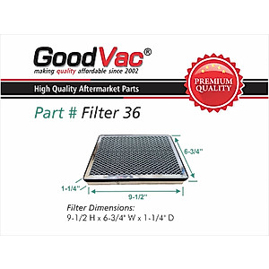 GOODVAC HEPA Filter Compatible with Medify Air MA-25 (Replaces MA-25R) (4)