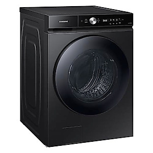 Samsung WF53BB8700AVUS Bespoke 5.3 cu. ft. Ultra Capacity Front Load Super Speed Wash and AI Smart Dial Washer, Brushed Black