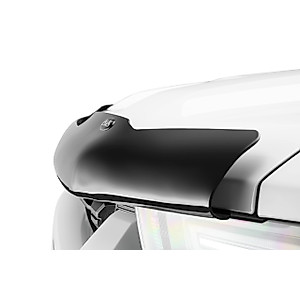 Auto Ventshade [AVS] Bugflector Hood Shield | Dark Smoke | 23107 | Fits 2004 - 2015 Nissan Titan, 2005 - 2015 Armada