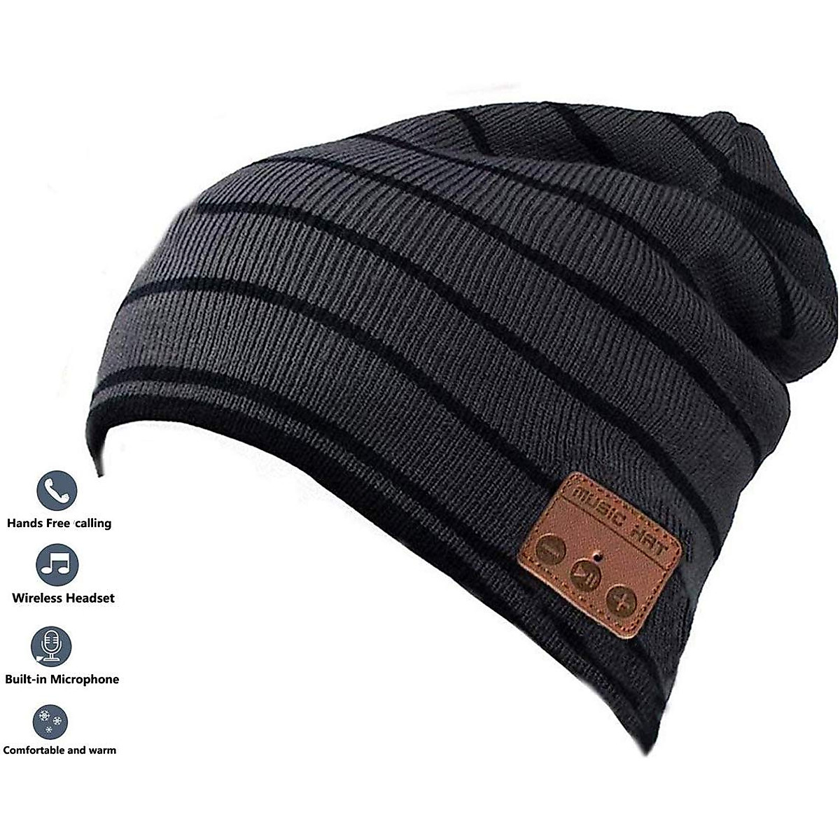 MP3 Player with Bluetooth 5.0, Portable Sport Clip Walkman 32GB with FM Radio Stopwatch Pedometer Voice Recorder for Sport Running Ultralight Wearable Music Player Grey