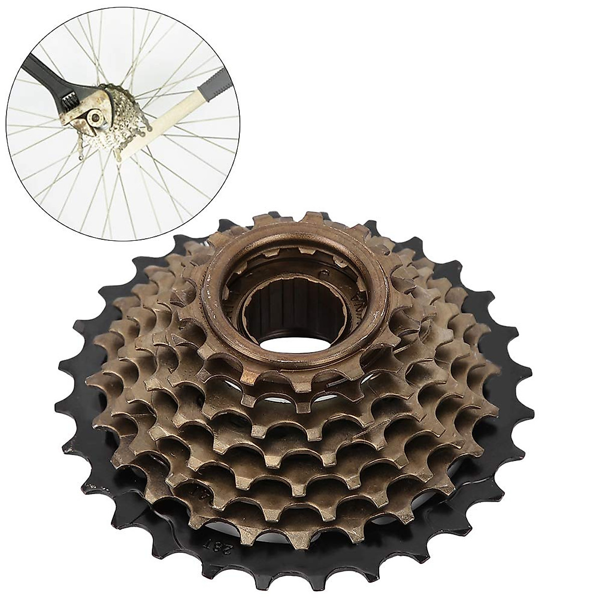 VGEBY1 Freewheel, 8 Speed Freewheel Cassette Sprocket Gear for Road Mountain Bike