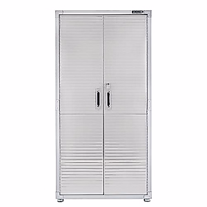 Seville Classics Cabinet Storage, Granite Gray