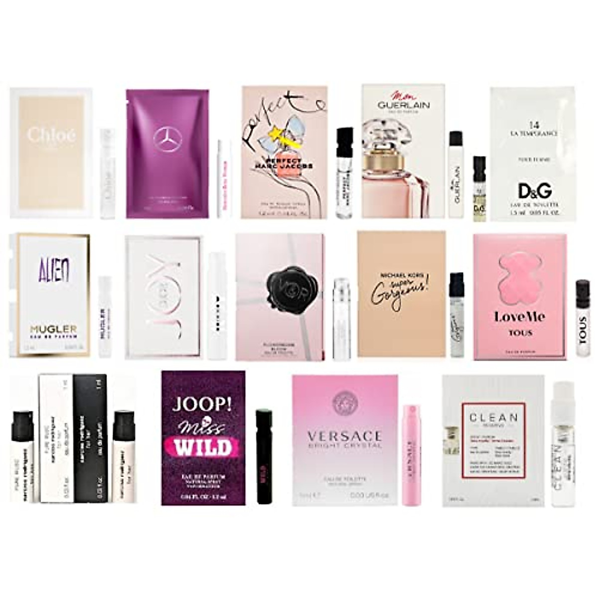 Pilestone 15 Perfume Sampler Lot of Designer Fragrance Samples for Women