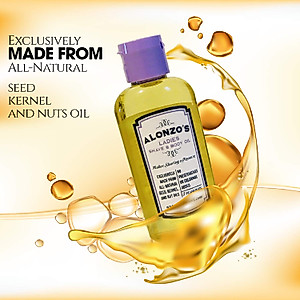 Alonzo’s Sensational Shave - Shaving Oil for Women (2 Oz Bottle) All-Natural Pre-Shave & After Shave Oil for Smooth Legs and Soft Bikini Area - Moisturizes & Calms Irritated Skin from Razor Burn