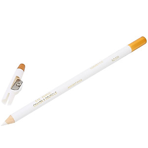 Beard Lineup Pen,ANGGREK White Hairline Pen Professional Beard Pencil Filler Household Beard Pencil Liner Shaping Styling Tool(White)