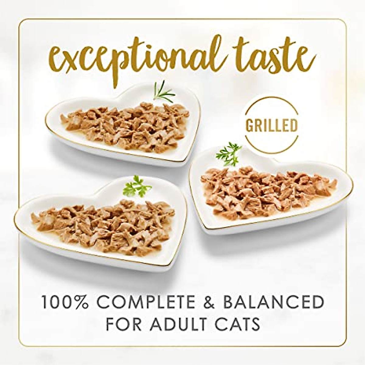 Purina Fancy Feast Grilled Wet Cat Food Poultry and Beef Collection Wet Cat Food Variety Pack - (30) 3 oz. Cans