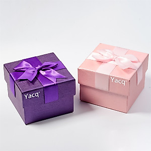 YACQ Women's 925 Sterling Silver Crystal Bunny Stud Earrings - 3/5 X 3/5 Inch - Ultra Light - Easter Costume Jewelry Accessories Gifts for Women Girls (Pink)