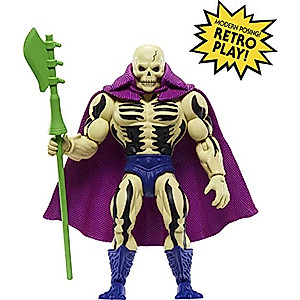 Masters of the Universe Origins Scare Glow 5.5-in Action Figure, Battle Figure for Storytelling Play and Display, Gift for 6 to 10-Year-Olds and Adult Collectors
