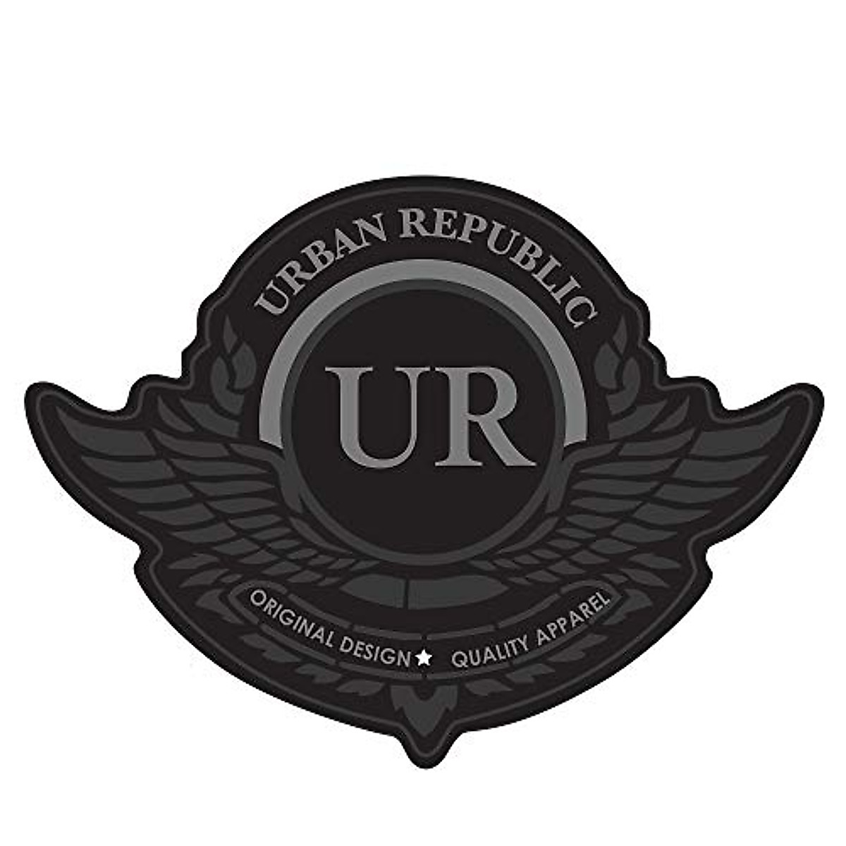 URBAN REPUBLIC Baby Boys' Pram Snowsuit - Quilted Fleece Lined Bodysuit - Outerwear Coveralls, Removable Mittens (3-9M), Size 9 Months, Black Sherpa Footed