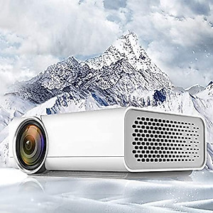 ZLXDP Mini Projector, Portable Projector, Full 1080P Supported, Wireless Screen Mirroring