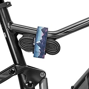Granite Rockband+ MTB Frame Carrier Strap for Inner Tubes and Bike Tool Kit, Bike Storage Solution for Attaching Extra Gear on Your Mountain Bike, BMX Bike, Road Bike and Gravel Bike (Mountain View)