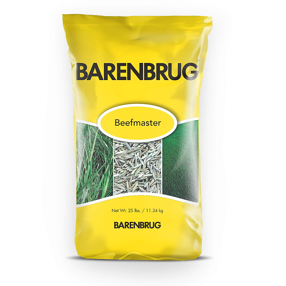 Barenbrug Beefmaster Premium Cattle Pasture Grass and Forage Seed Mix, 25 lbs. (25 LB Bag)