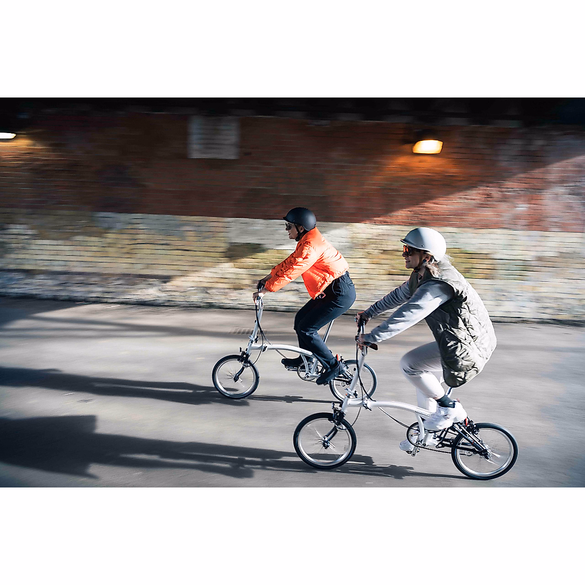 Brompton A Line 3 Speed Folding Bike (White)