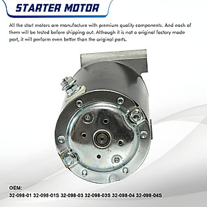 Kohler 7000 Series Starter Motor Replacement KT715 KT725 KT730 KT735 Courage Twin SV710 SV715 SV720 SV730 SV735 SV740,20HP 23HP 25HP 27HP 1999-1140051 3209801 3209803 3209804 3209808