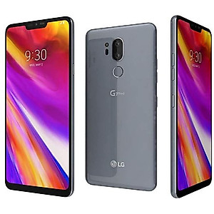 LG G7 ThinQ G710 64GB Unlocked GSM Phone w/Dual 16MP Camera's - New Platinum Gray (Renewed)