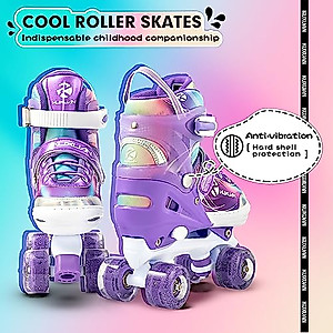 Roller Skates for Girls Kids Roller Skates Girls Ages 5-8 4-6 Patines para Niñas niños