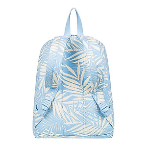 Roxy Sugar Baby Canvas Backpack Cerulean Palmy Days Small One Size