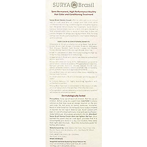 Surya Brasil Products Henna Cream, Burgundy, 2.37 Fluid Ounce